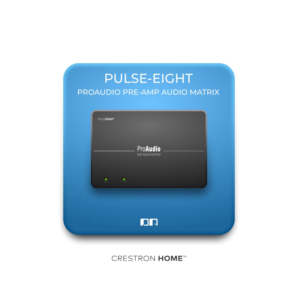 Pulse-Eight ProAudio Pre-Amp Audio Matrix Crestron Home™ driver ...
